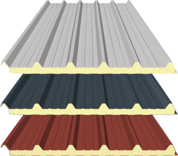 Lagerware: Sandwichpaneele Dach & Wand | panel sell GmbH