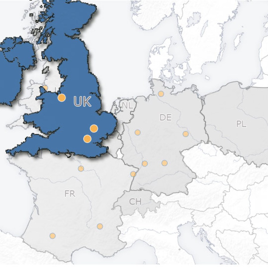 Locations and yards in the United Kingdom | Panel Sell Ltd.