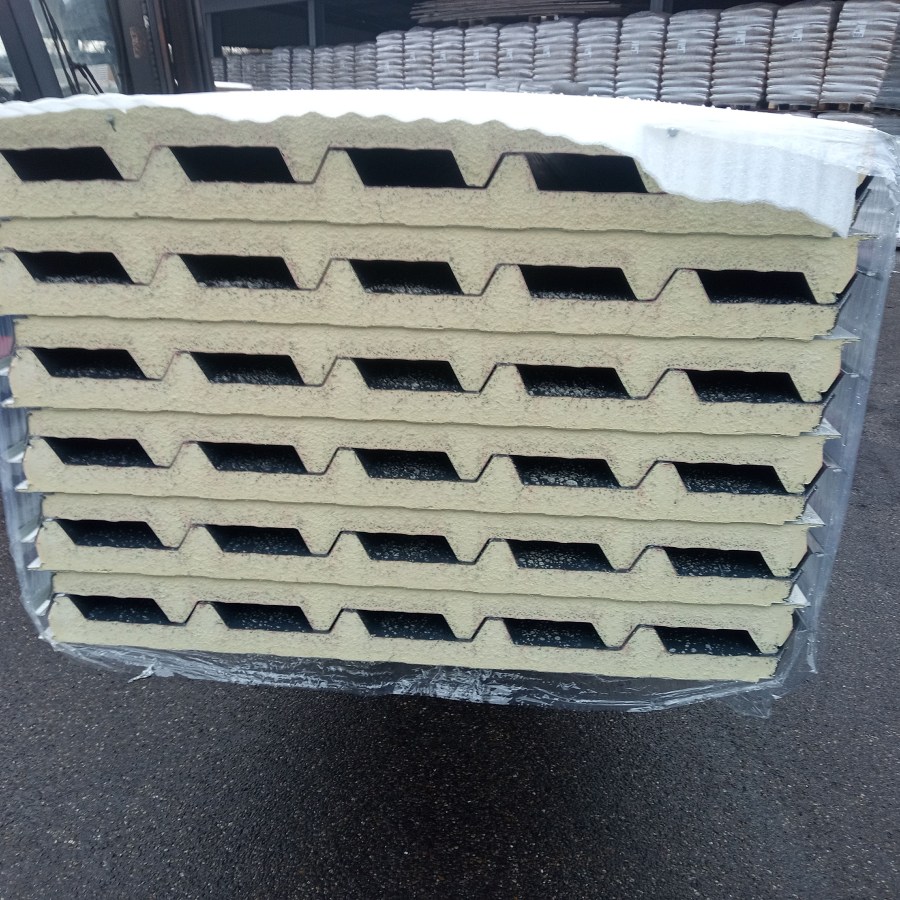 Dachpaneele 40mm PIR 1. WAHL RAL 7016 | panel sell GmbH