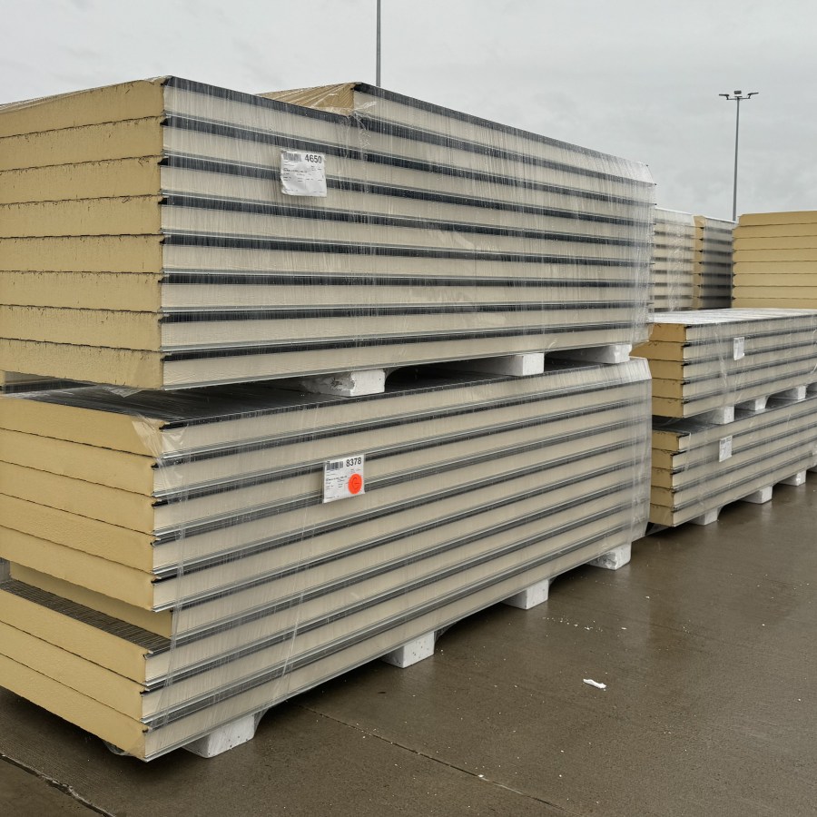 Special offers: B-grade wall panels | 120 mm | secret fixing | 9007 ...